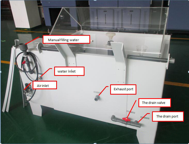 Drying Wet Salt Corrosion Climate Chamber / Aritificial Salt Corrosion ...
