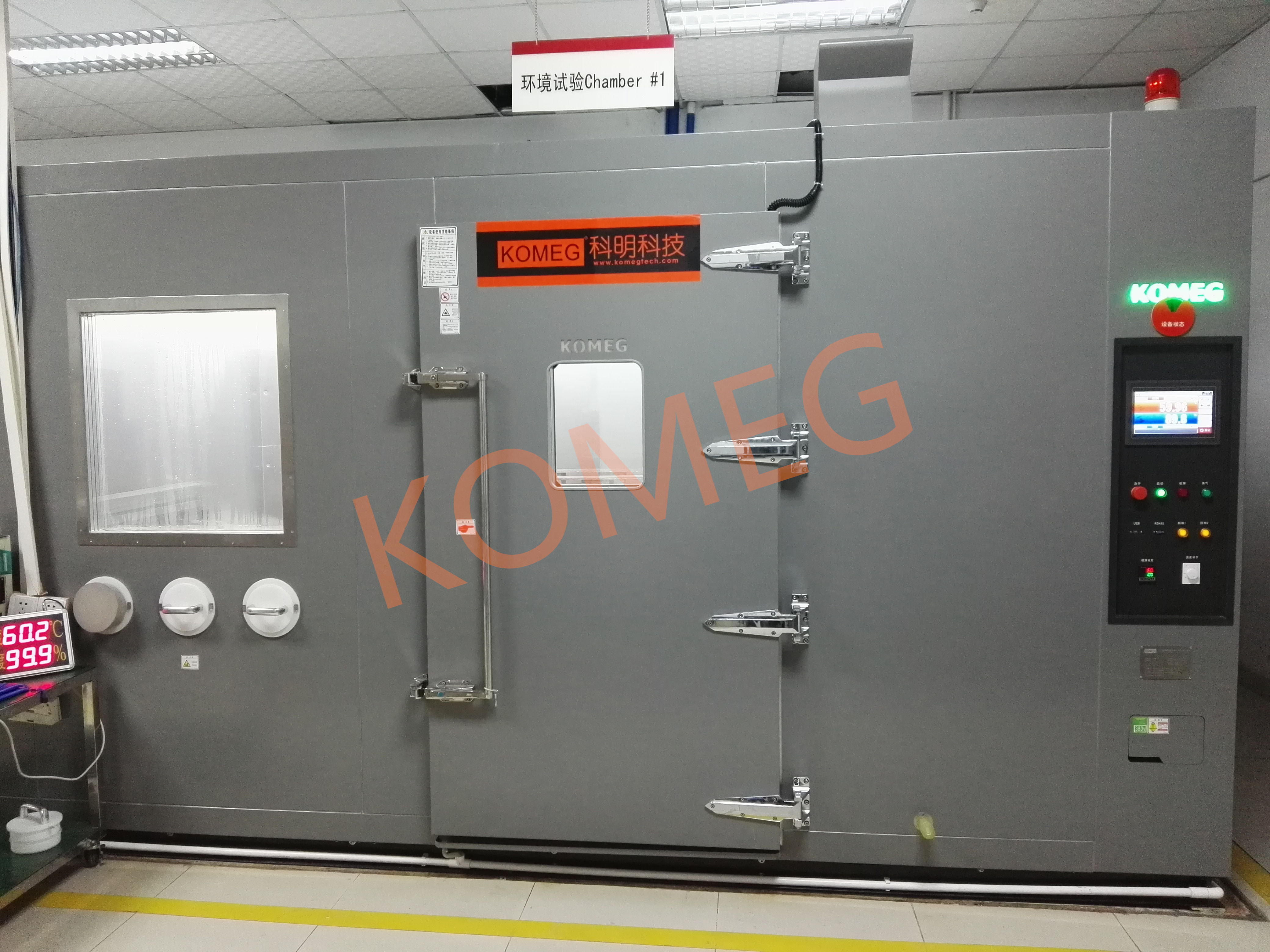 Walk in Modular laboratory test equipment / Accelerated Aging Test Burn ...