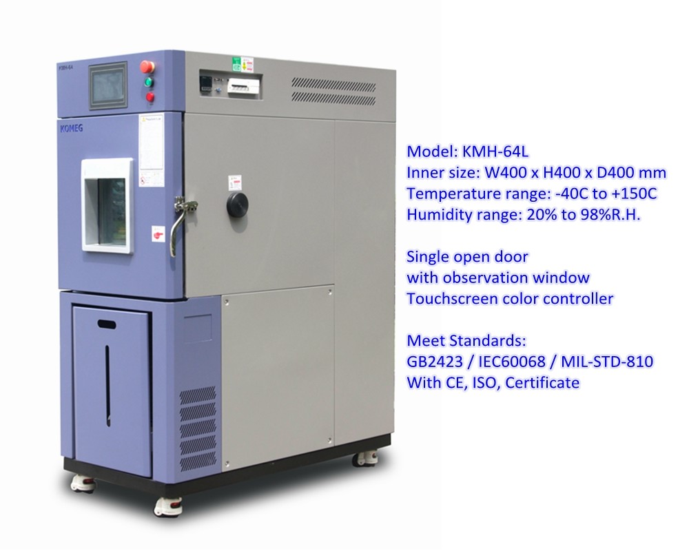 Stainless Steel PU Foam Temperature Humidity Chamber for electronics ...